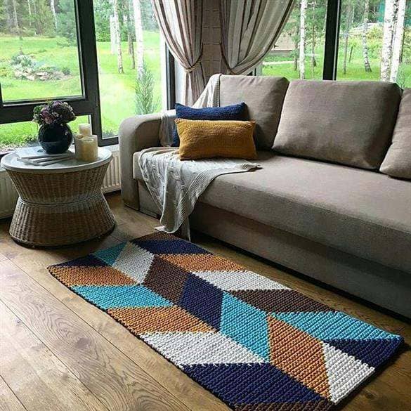 Tapete de Fio de Malha: Guia Completo + 21 Modelos